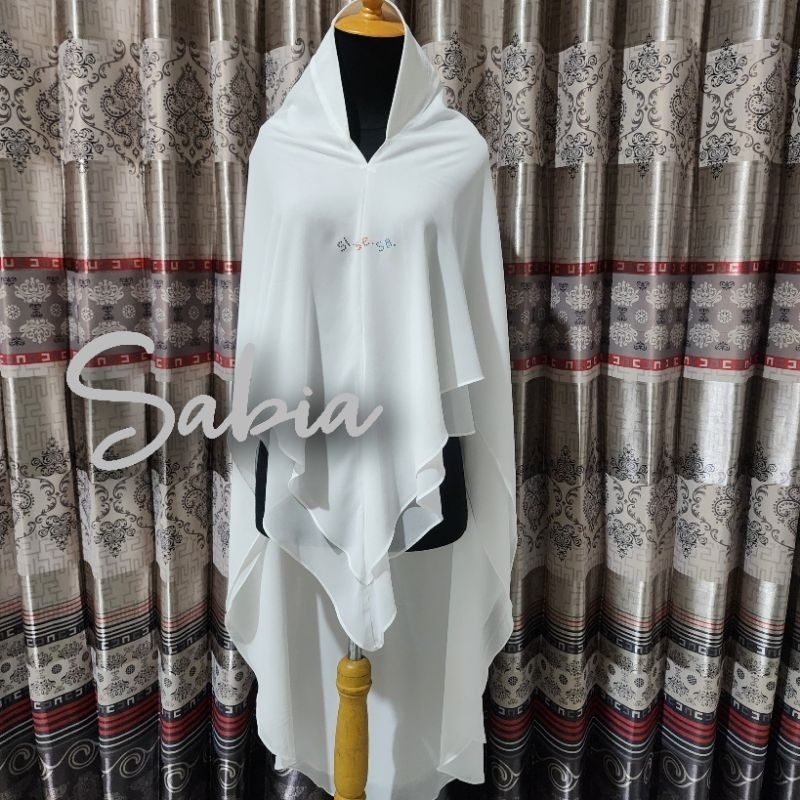 Jual khimar (OVAL) premium Look A like sisesa. | Shopee Indonesia