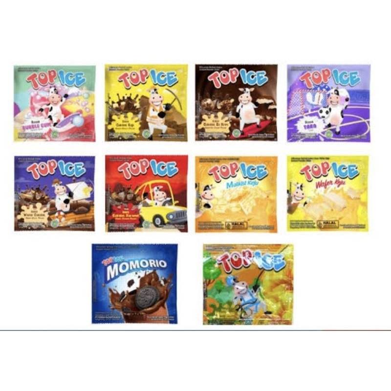 Jual top ice minuman sachet all varian rasa 1renteng isi 10 pcs x 7gram ...