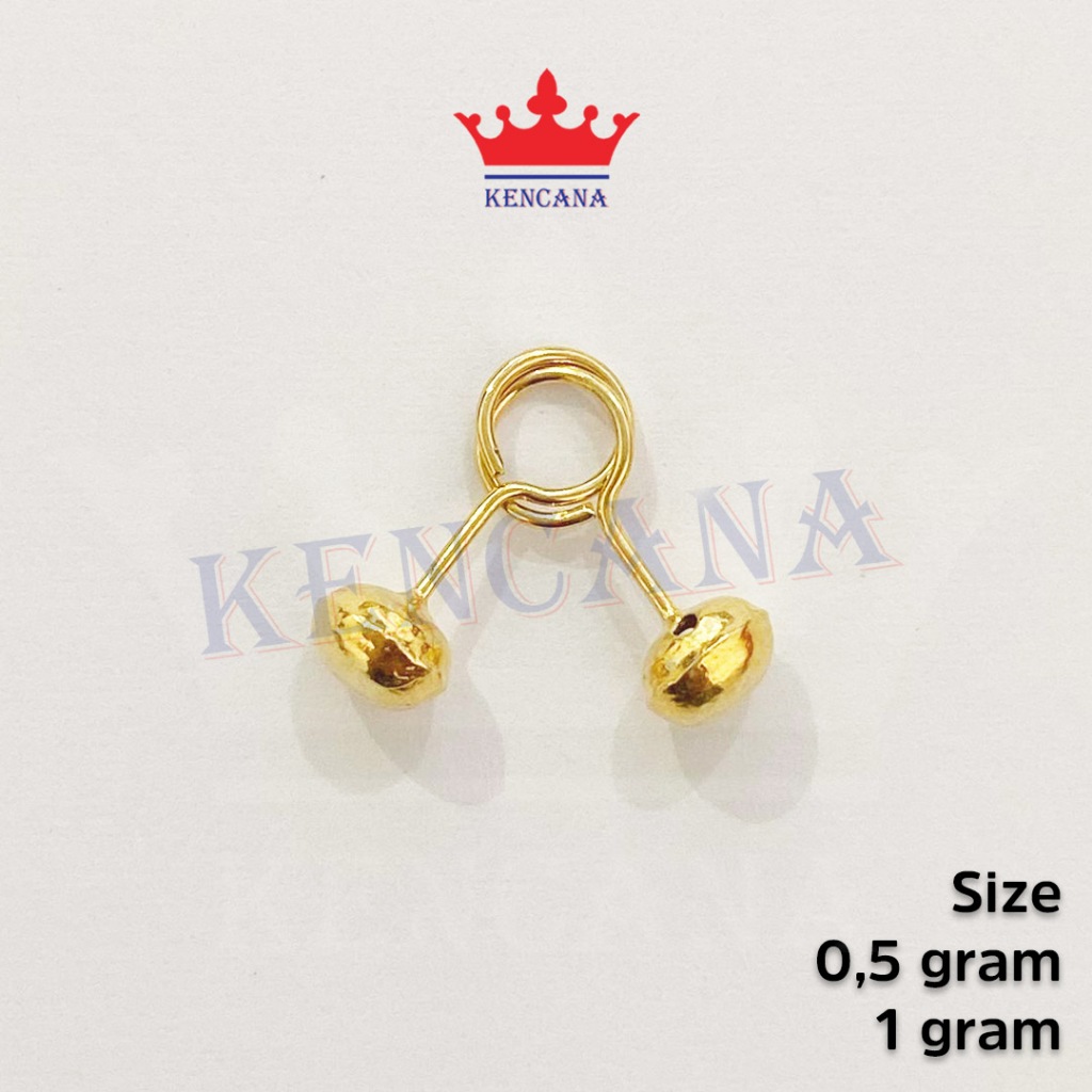 Jual Anting Toge Pentol Polos Anak Dewasa Perak Asli Silver 925 Sepuh Emas 24k | Shopee Indonesia