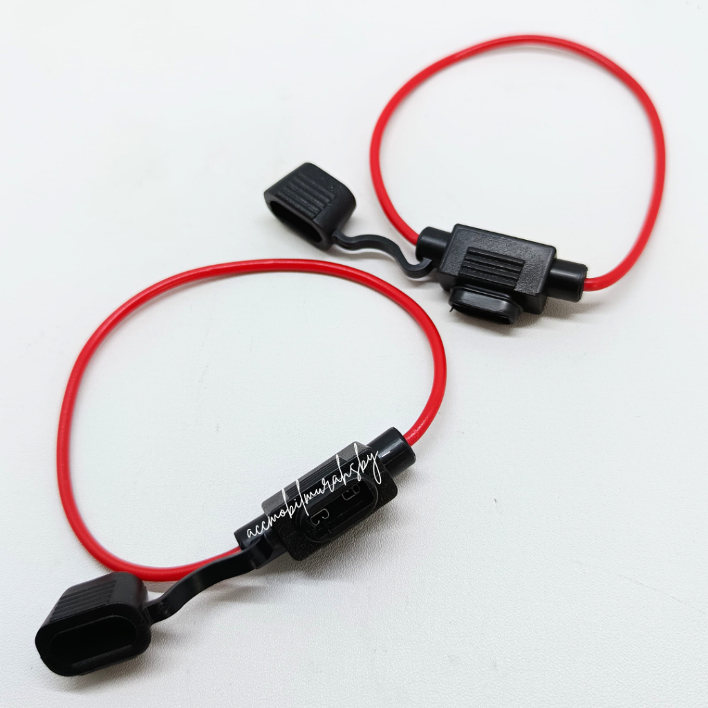 Jual Fuse Holder Blade Kabel Waterproof / Rumah Fuse Tancap Besar Anti ...