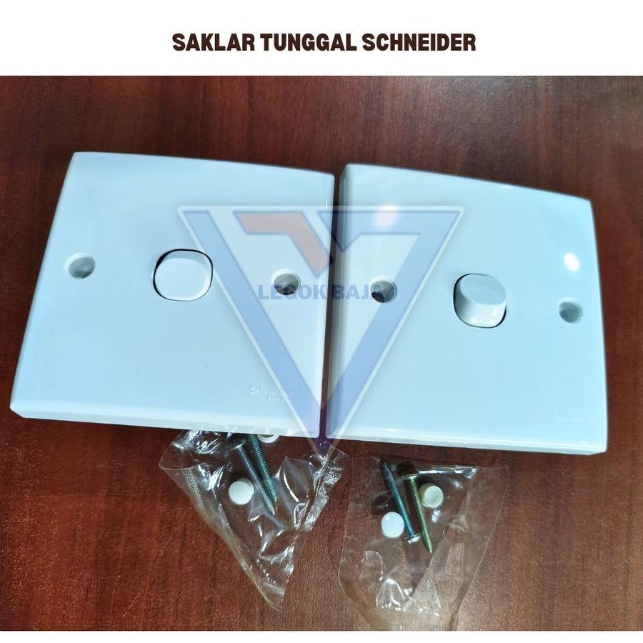 Jual Saklar Engkel Tunggal Schneider / Saklar Engkel Clipsal Classic ...