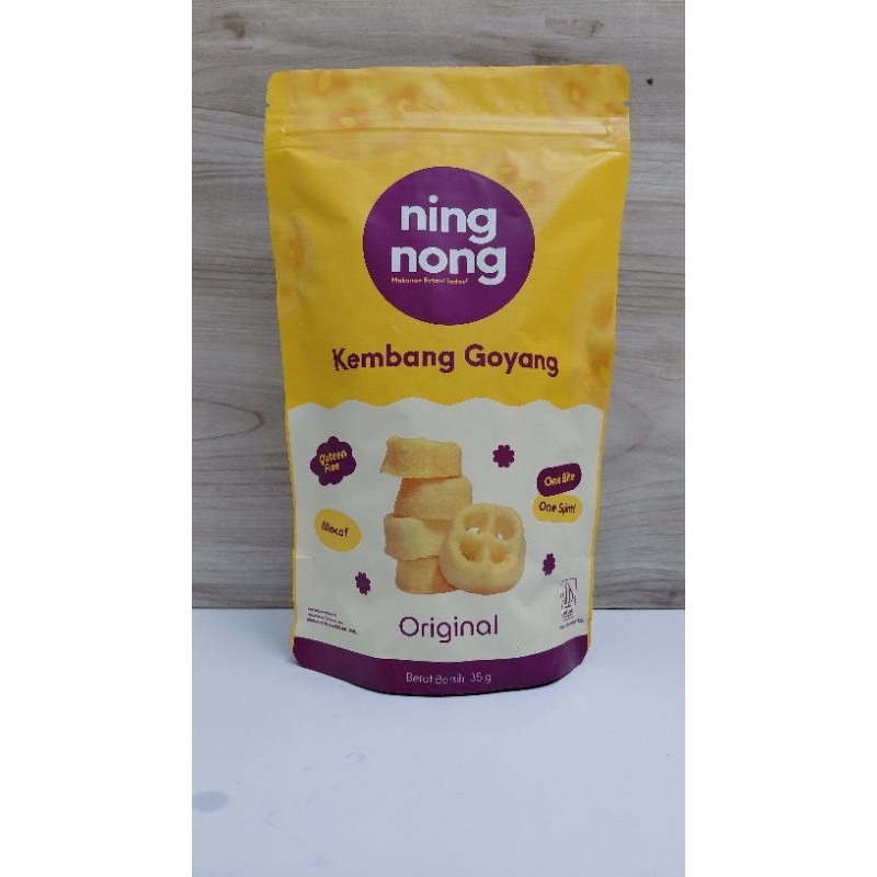 Jual Ningnong kembang goyang standing pouch 35 gr original | Shopee ...