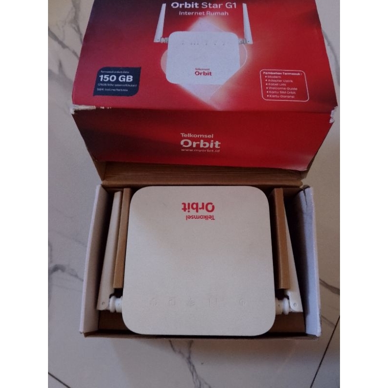 Jual Wifi modem portabel Orbit Telkomsel Star G1 siap pakai | Shopee ...