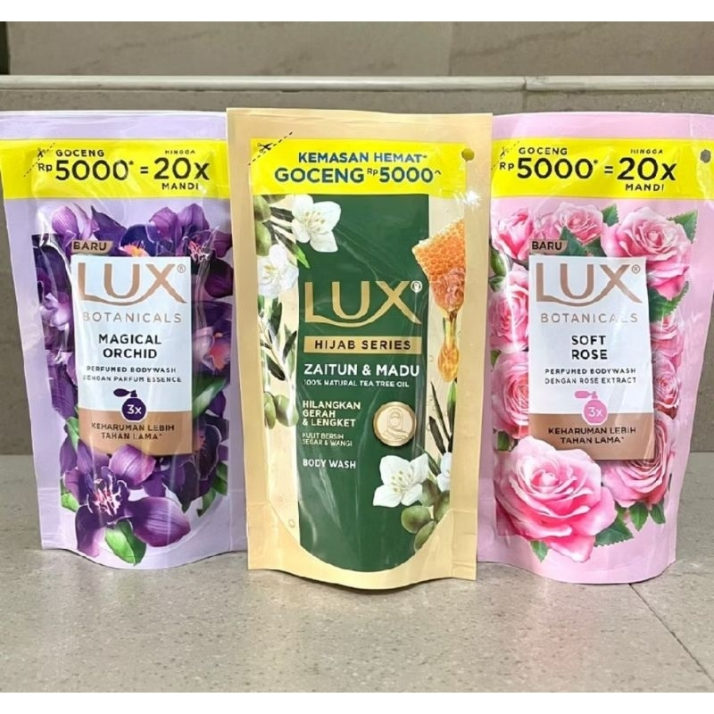 Jual ok_ngeng (ORI) LUX Sabun Cair Pouch Refill 90ML / 85ML Kemasan ...