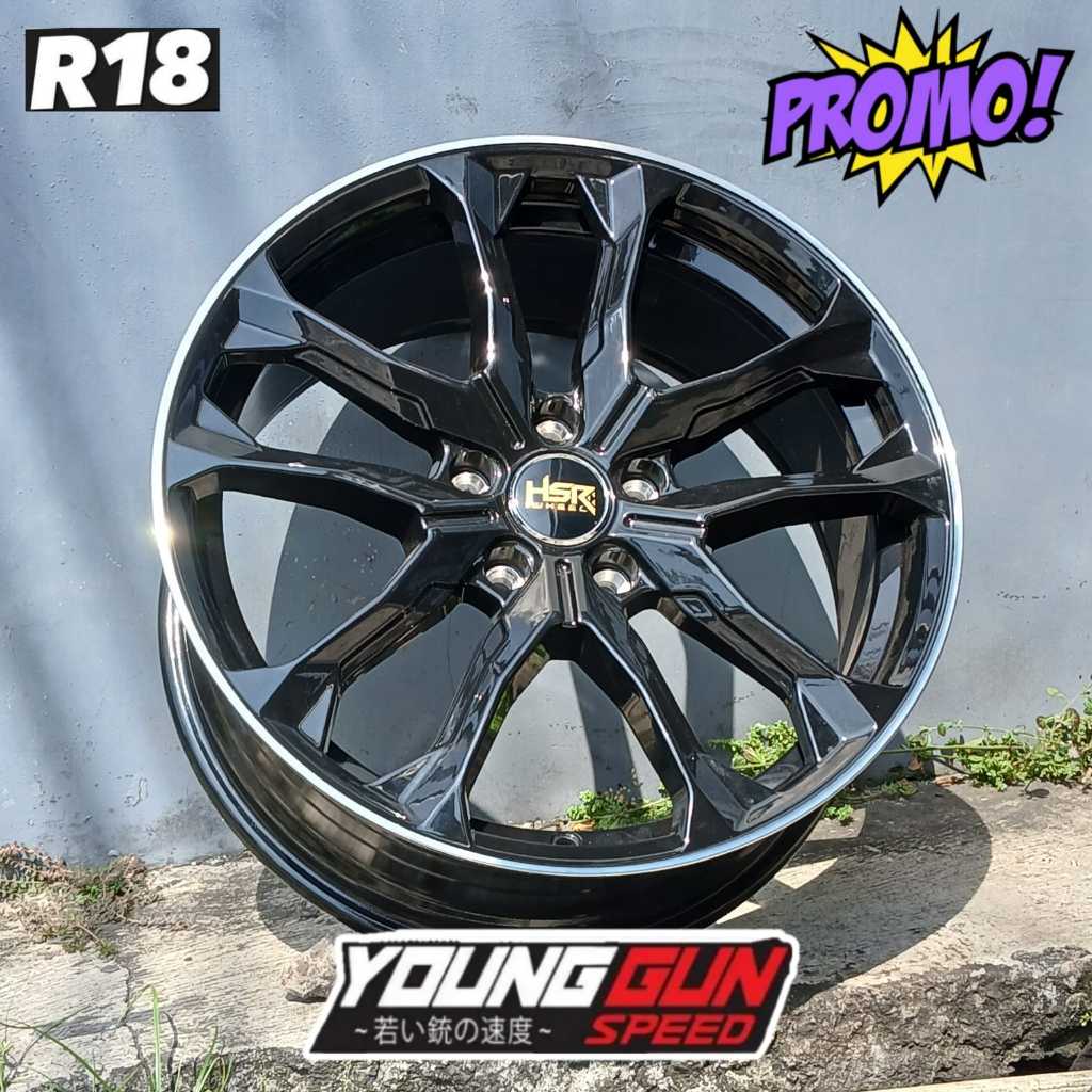 Jual velg hsr ring 18 type wangon for innova xpander terios rush crv ...