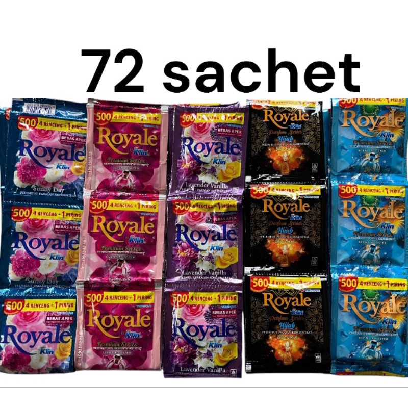 Jual Royal pewangi royale pewangi sachet royale soklin pewangi Softener ...