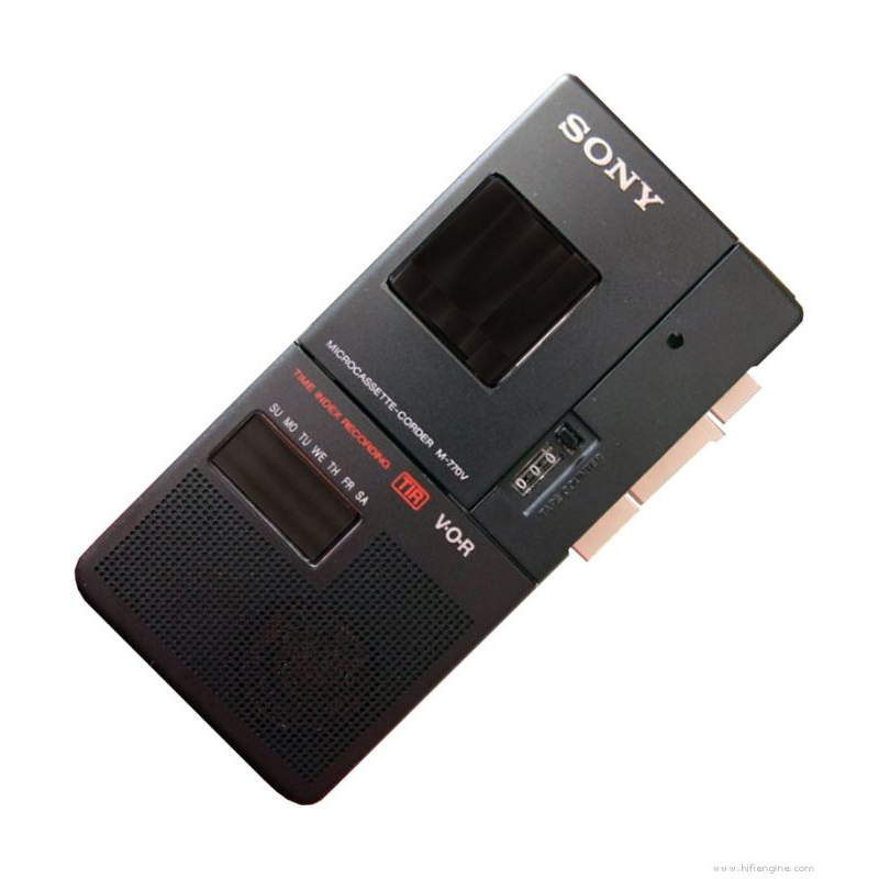 Jual VOR SONY Voice Microcassette Recorder M-770V Made In Japan ...