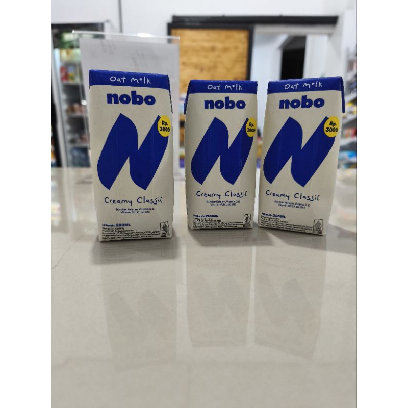 Jual OAT MILK NOBO KEMASAN 200ML @1 pcs | Shopee Indonesia
