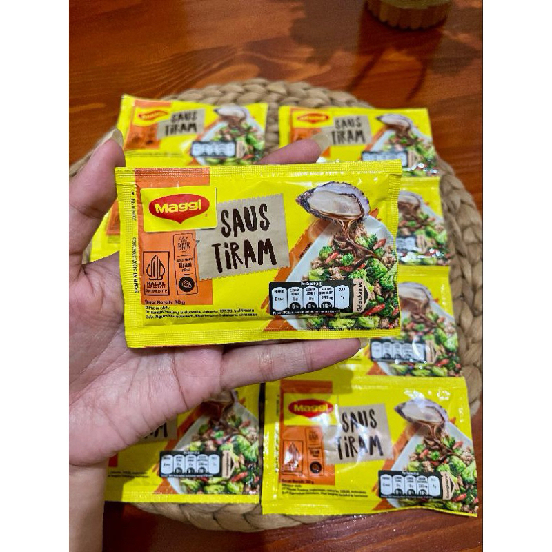 Jual maggi saus tiram renteng 30ml isi 12 Sachet | Shopee Indonesia