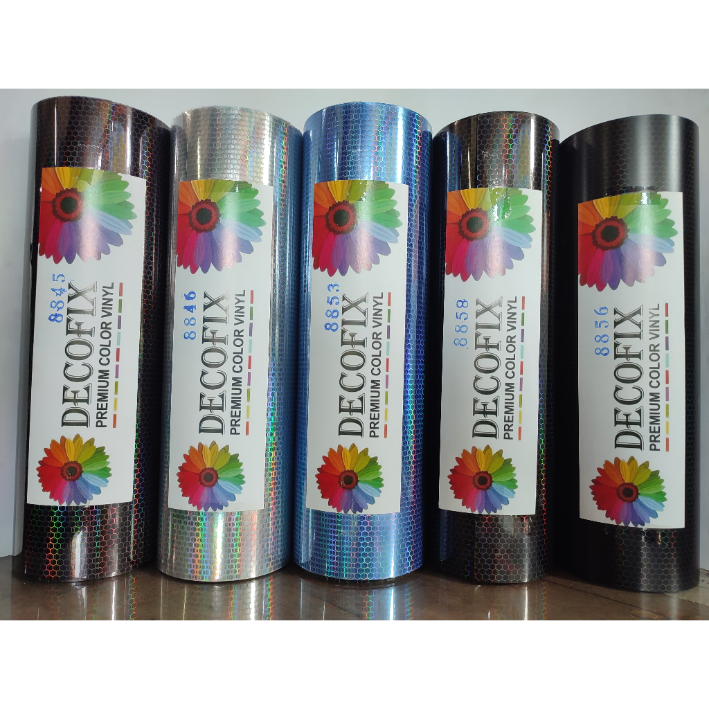 Jual Sticker Honeycomb Decofix Transparan Lampu / Sticker Motif Sarang ...