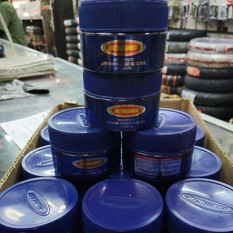 Jual GEMUK /GREASE BURGARI SEMI SYNTHETIC LITHIUM GREASE | Shopee Indonesia