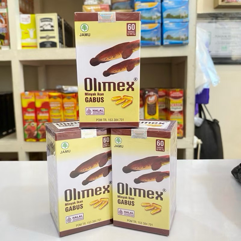 Jual OLIMEX MINYAK IKAN GABUS (Obat Pasca Operasi Minyak Ikan Gabus ...