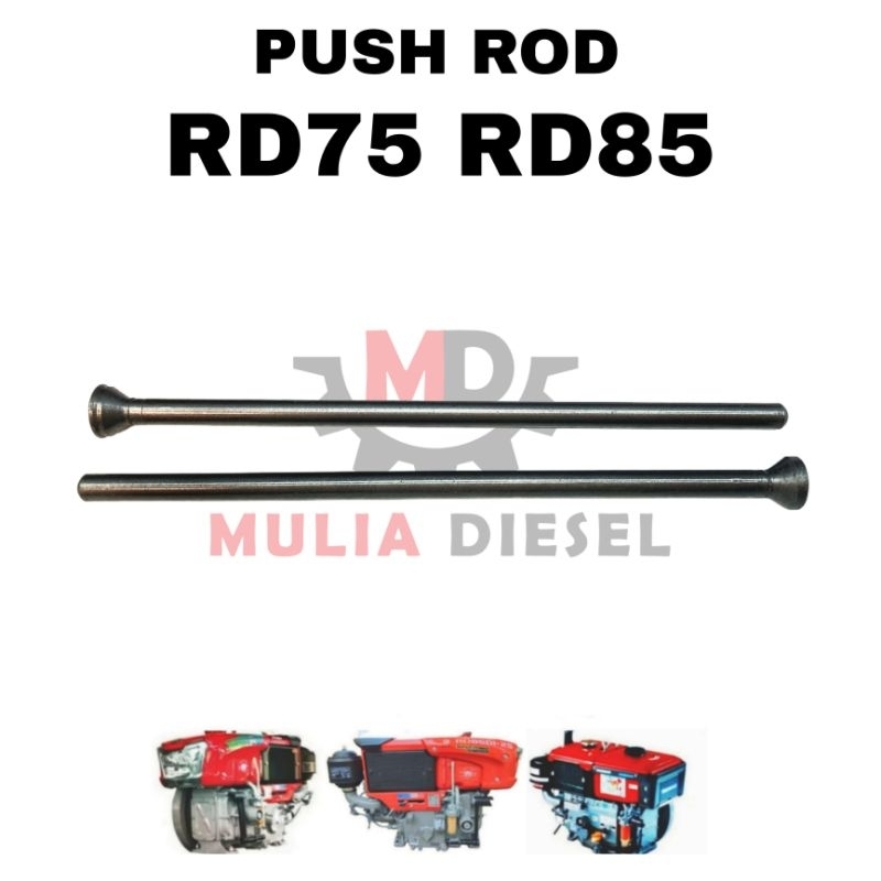 Jual Push Rod Batang Sumpit Valve Klep RD85 RD75 Mesin Penggerak Diesel ...
