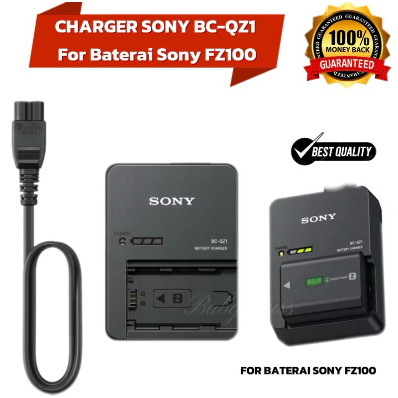 Jual Charger Sony BC-QZ1 compatible for baterai sony Fz100 | Shopee Indonesia
