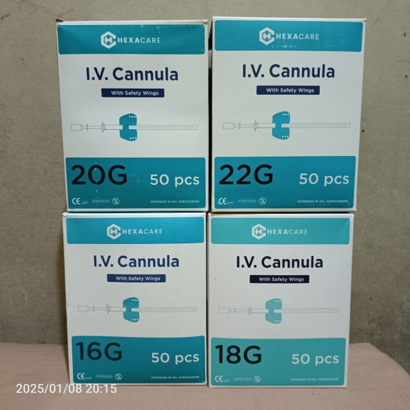 Jual IV CANNULA iv cannula HEXACARE | Shopee Indonesia