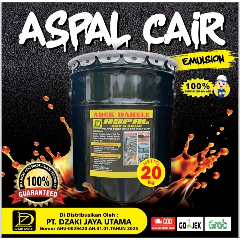 Jual Aspal cair / emulsion 20kg | Shopee Indonesia