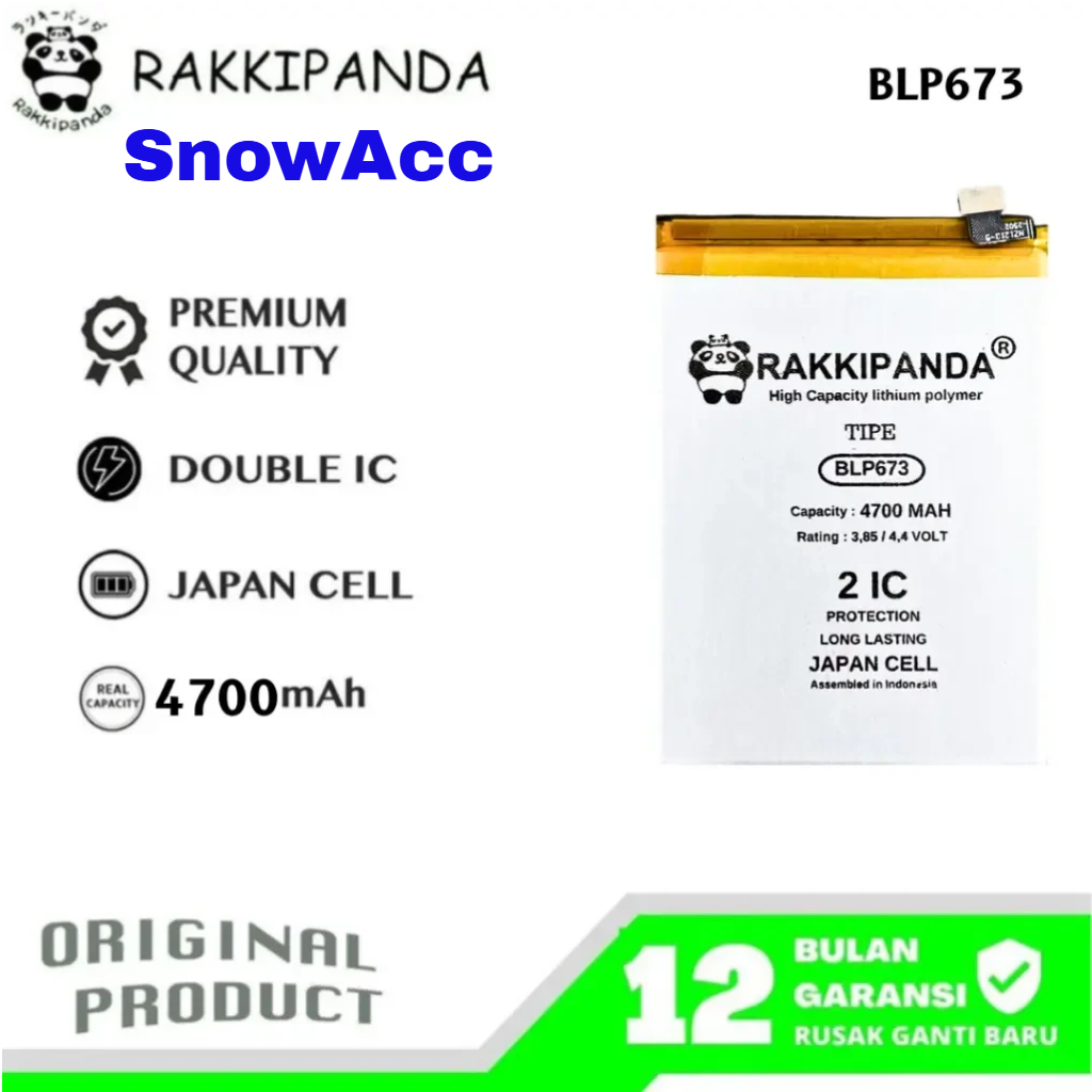 Jual Rakkipanda Baterai OPPO A3S / OPPO A5 / OPPO A5S / OPPO A7 / A7X ...