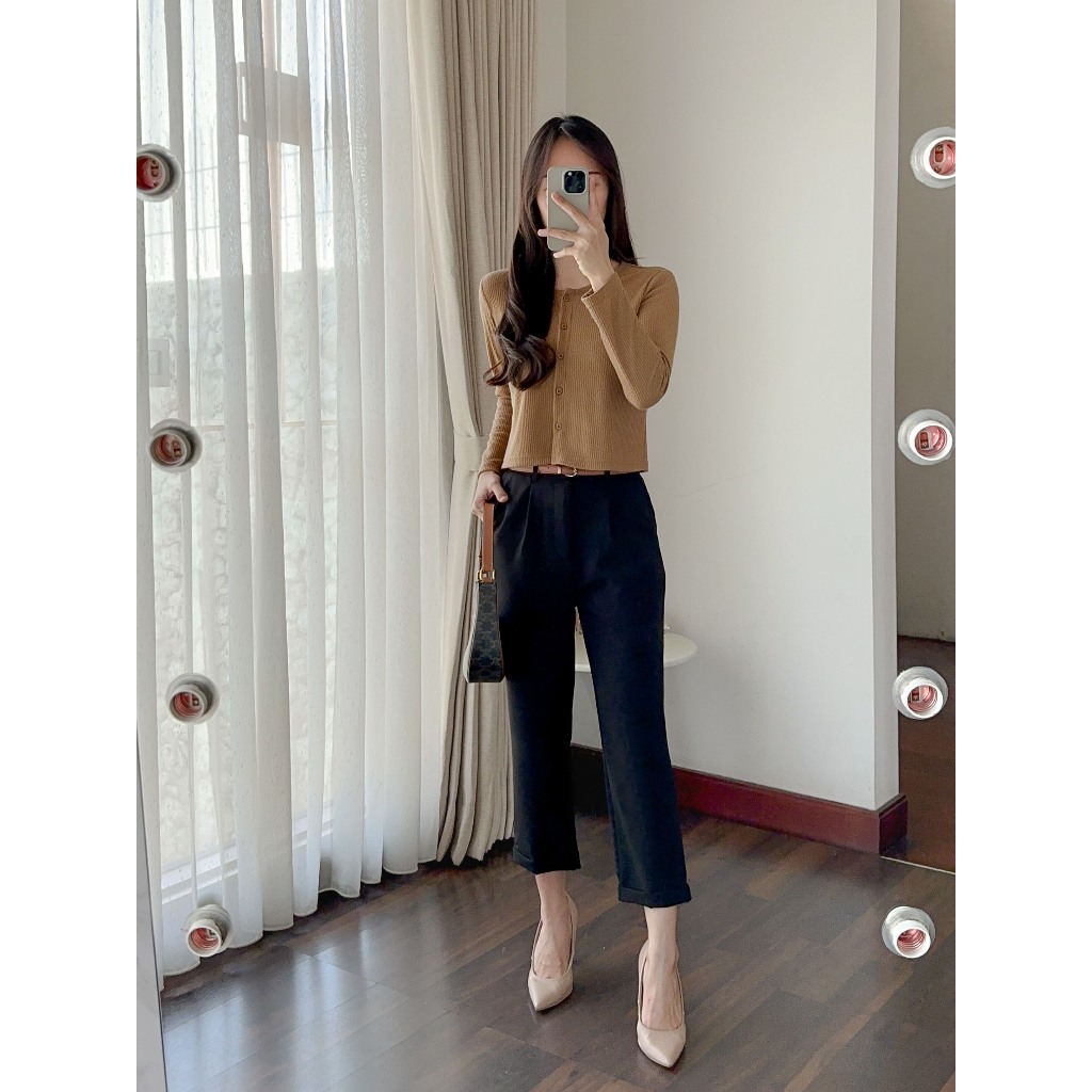 Jual Maja Fashion House • Flin Pants celana wanita 7/8 | Shopee Indonesia