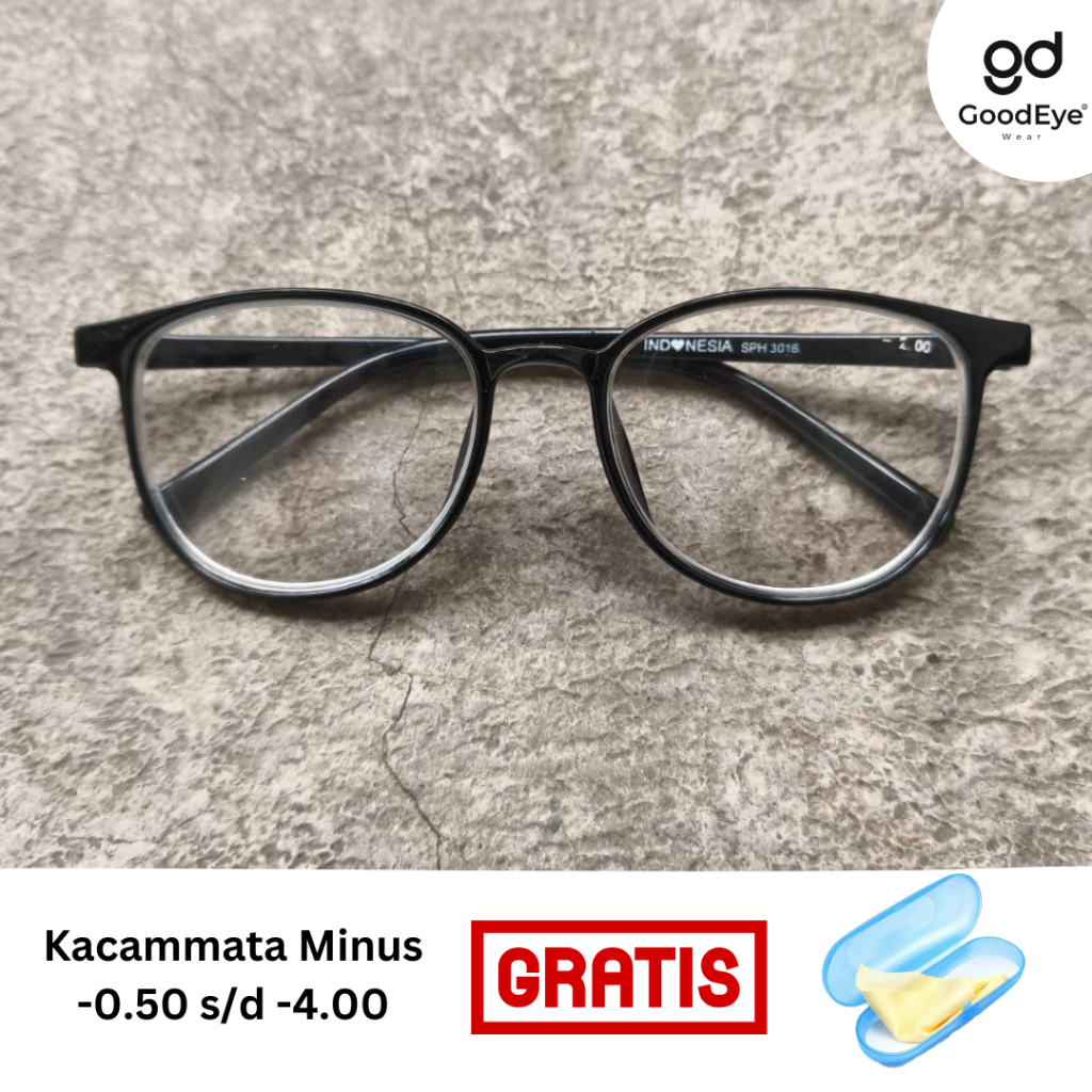 Jual Kacamata Minus Rabun Jauh Gratis Box dan lap - Pria Wanita ...
