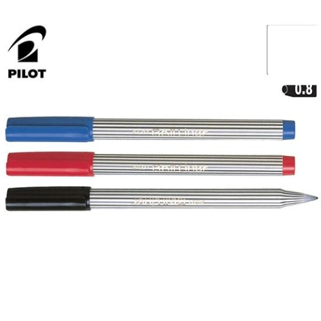 Jual Pulpen Pilot Balliner / Bolpoin Ball Liner 0.8 mm - Hitam Biru ...