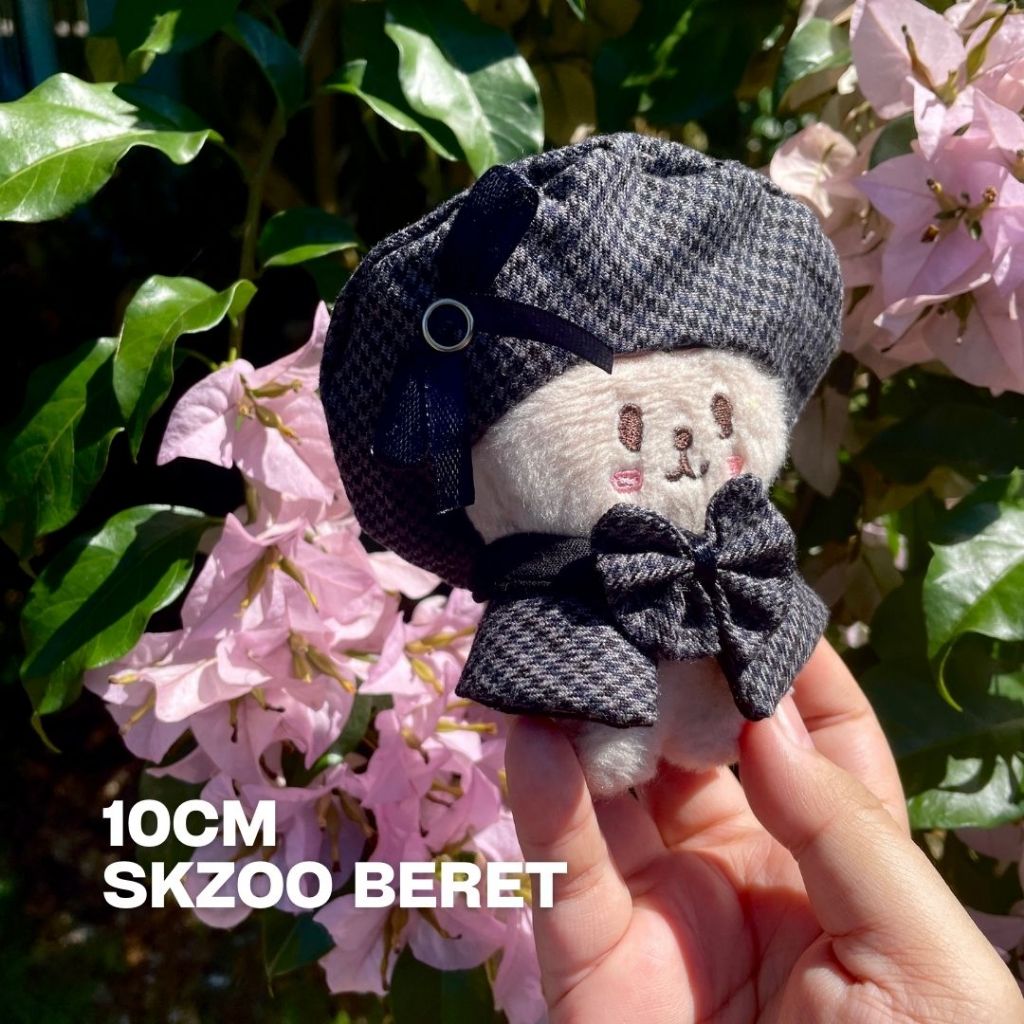 Jual SKZOO 10cm Beret Outfit Baju Boneka Stray Kids Wolfchan Leebit ...