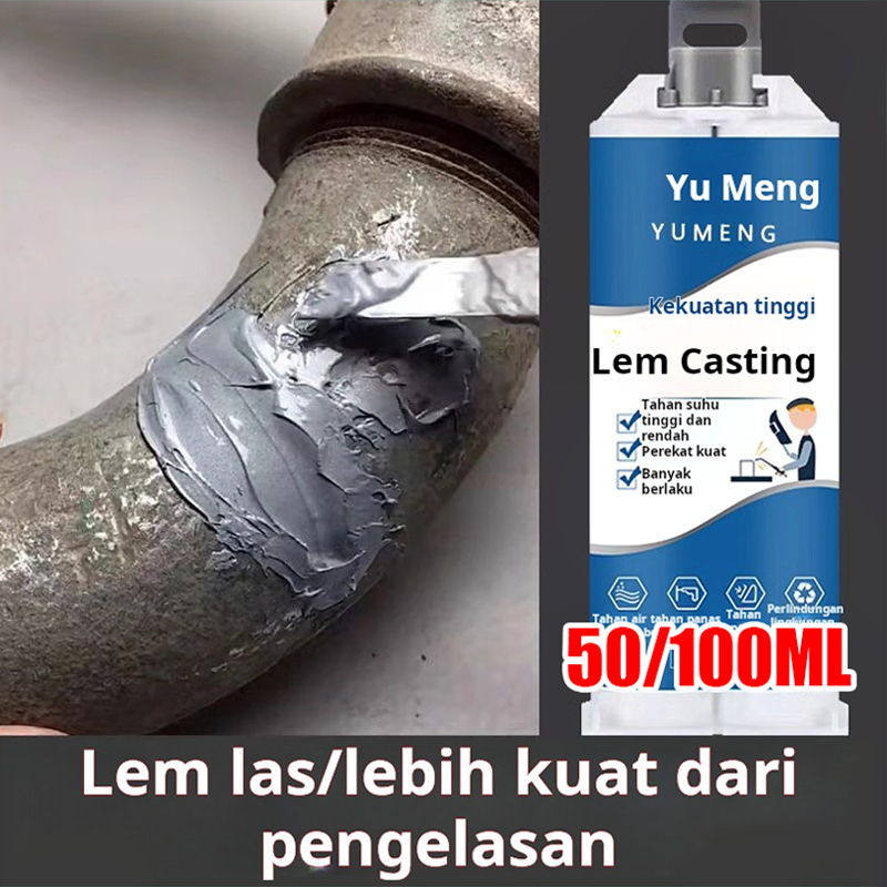 Jual Lem AB Industri Tahan Panas 300°CPerekat Logam Kuat Seraguna ...