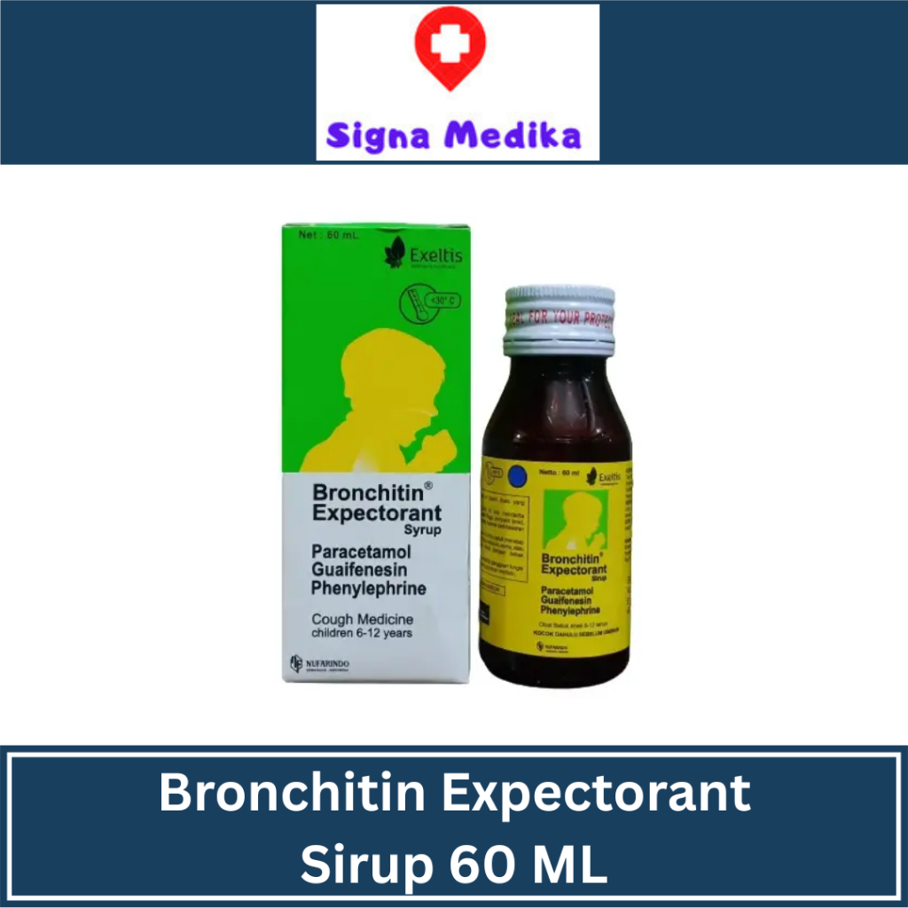 Jual Bronchitin Expectorant - Obat Batuk Berdahak Anak | Shopee Indonesia