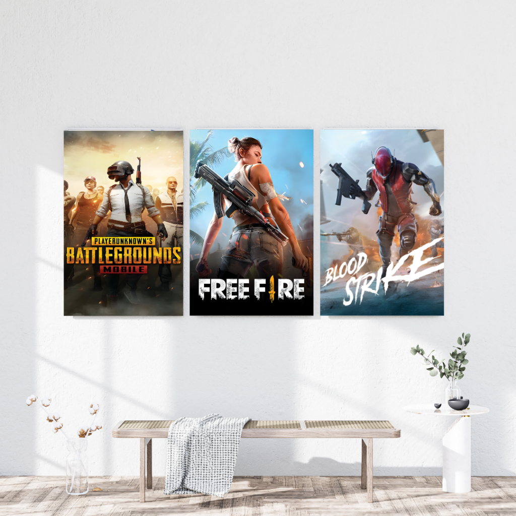 Jual Poster Game Andorid Hiasan dinding Gamers Gaming game zone wall ...