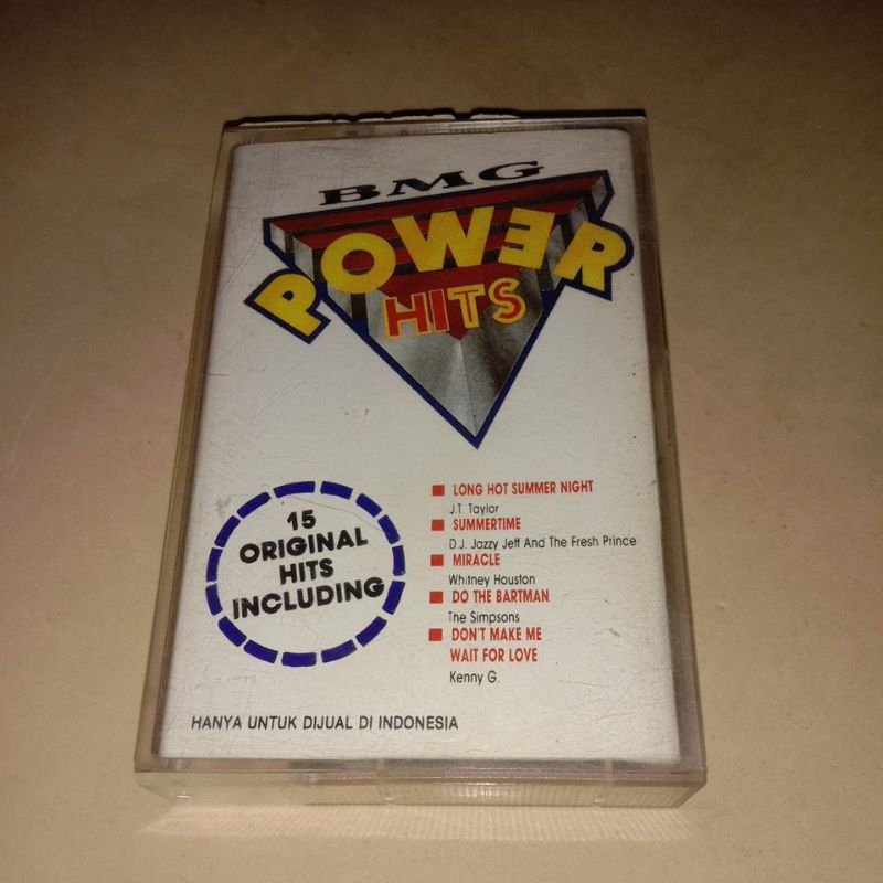 Jual Kaset Kompilasi BMG Power Hits | Shopee Indonesia
