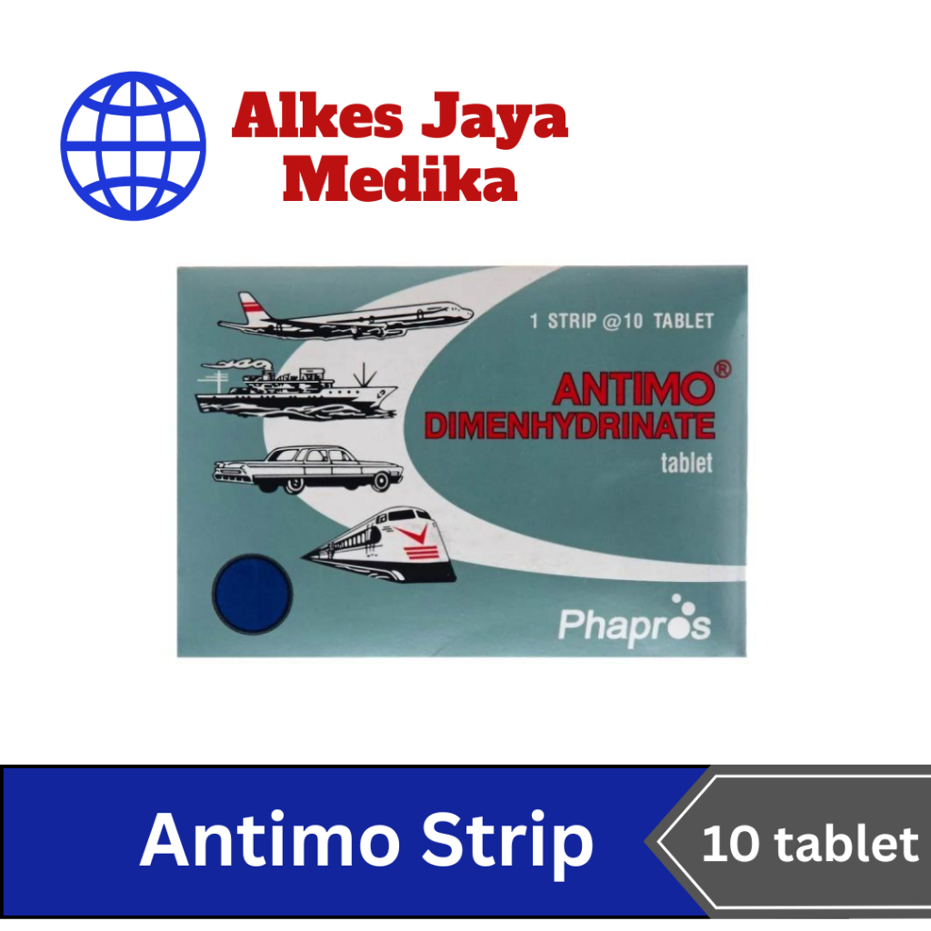 Jual Antimo 50mg Isi 10 Tablet | Shopee Indonesia