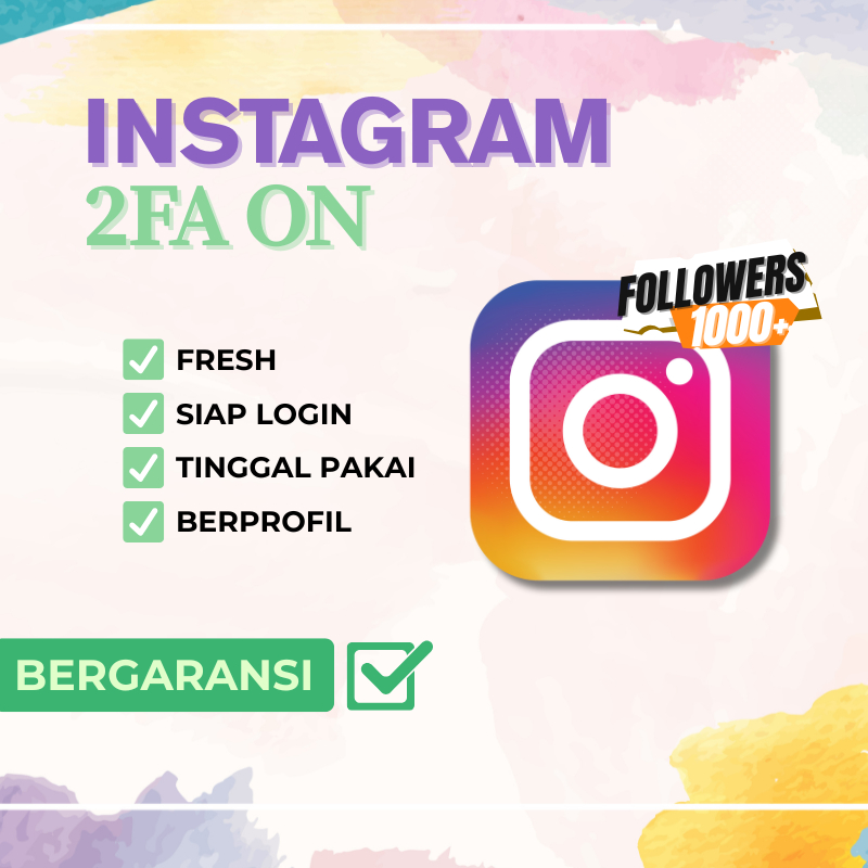 Jual INSTAGRAM 2FA READY – FOLLOWER 300–1000 BERGARANSI | Shopee Indonesia