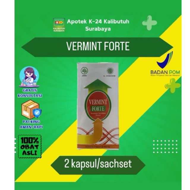 Jual Vermint Forte Kapsul (per Dos) | Shopee Indonesia