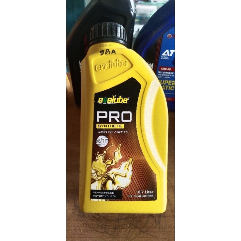 Jual Oli evalube pro 2T original 100% SYNTHETIC oli samping motor 2T ...