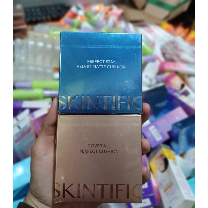 Jual SKINTIFIC Cover All Perfect Cushion Fullcover | Shopee Indonesia
