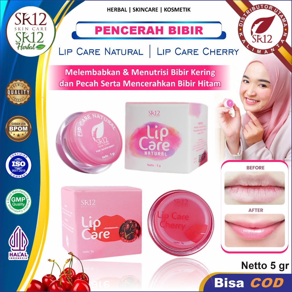 Jual Lip Care SR12 | Lip Balm Pelembab & Pencerah Bibir | Lip Serum | Liptint Pemerah Bibir ...