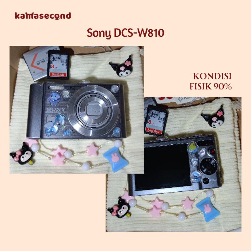 Jual Digicam Sony DCS-W810 Silver | Shopee Indonesia
