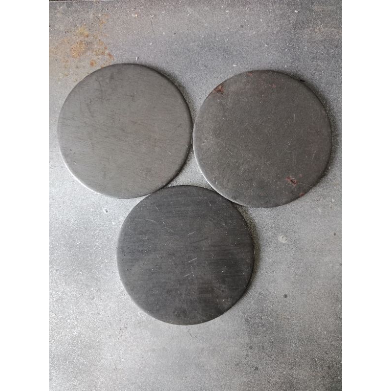 Jual Pelat Besi Bulat Diamerer 8,4 cm Tebal 4,8 mm | Shopee Indonesia