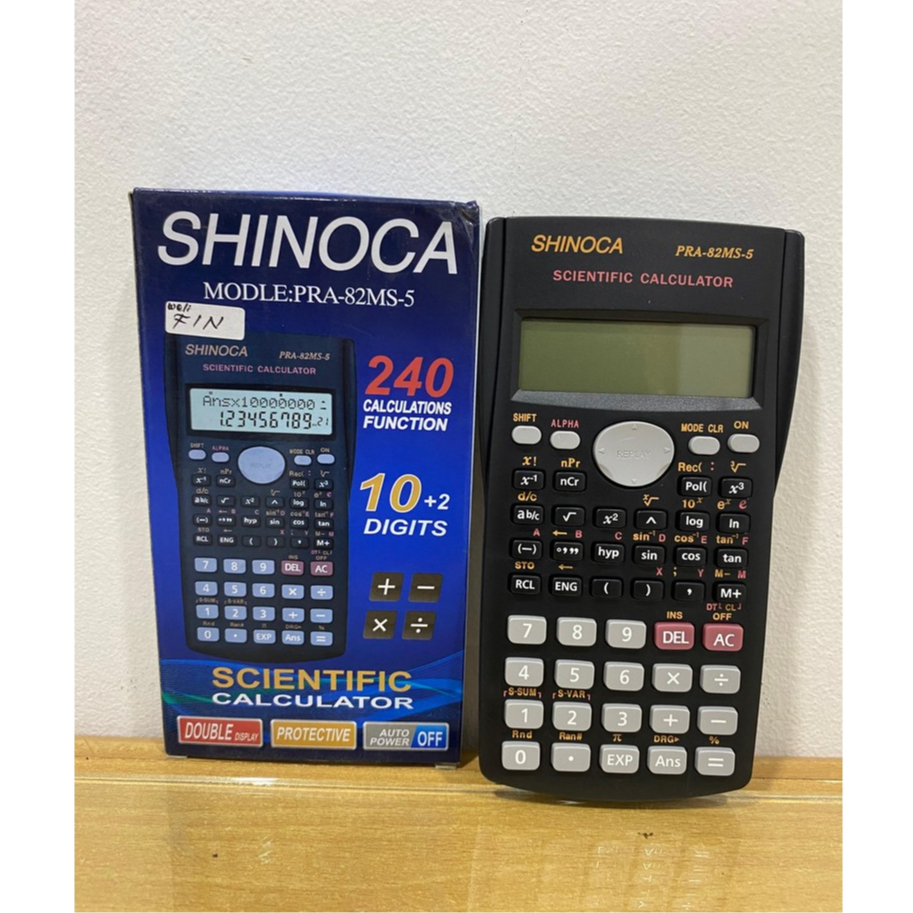 Jual Kalkulator Scientific PRA 82 MS 5 Shinoca CAL 12 Digit Kalkulator ...