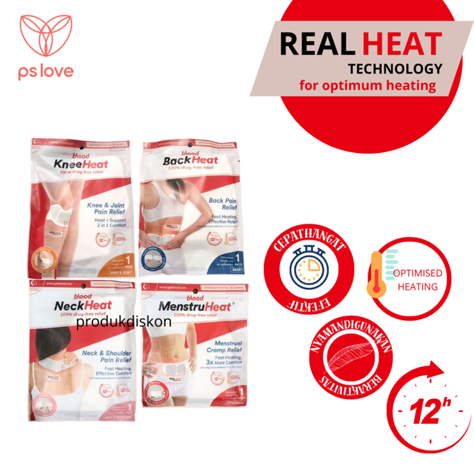 Jual PS LOVE MENSTRUAL CARE PATCH PEREDA NYERI HAID HEAT PATCH KOYO ...