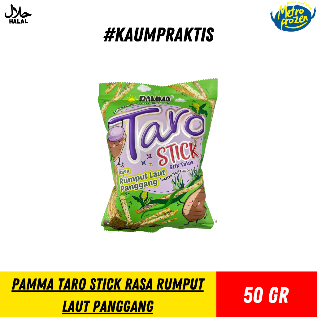 Jual PAMMA Taro Stick Rasa Rumput Laut Panggang & Taro Stick Rasa ...