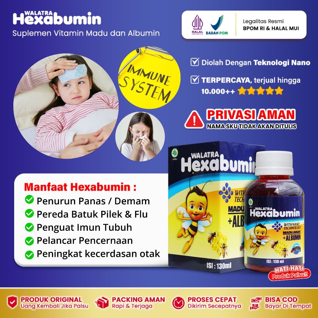 Jual Madu Penambah Imun Dan Daya Tahan Tubuh Obat Penurun Demam Anak ...