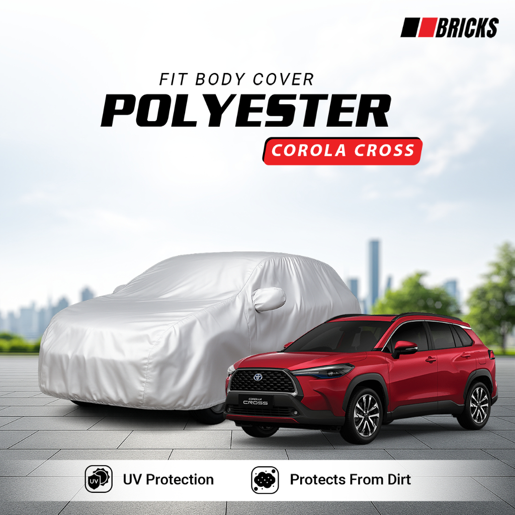 Jual Polyester Cover Corolla Cross Penutup Mobil Awet dan Tahan Panas ...