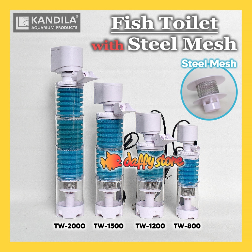 Jual Kandila Fish Toilet with STEEL MESH TW-series 800/1200/1500/2000 ...