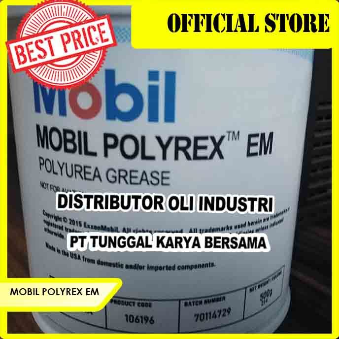 Jual MOBIL POLYREX EM ( Packing 5 KG - POLYUREA GREASE ) | Shopee Indonesia