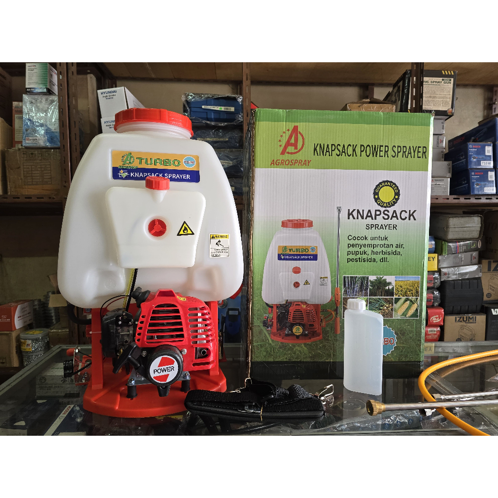 Jual Knapsack sprayer/ Mesin penyemprot tekanan tinggi/ Hi pressure power sprayer Agrospray ...