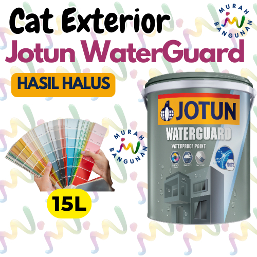 Jual JOTUN WATERGUARD 15 LITER 18 KG / CAT TEMBOK JOTUN WATERPROOF ...