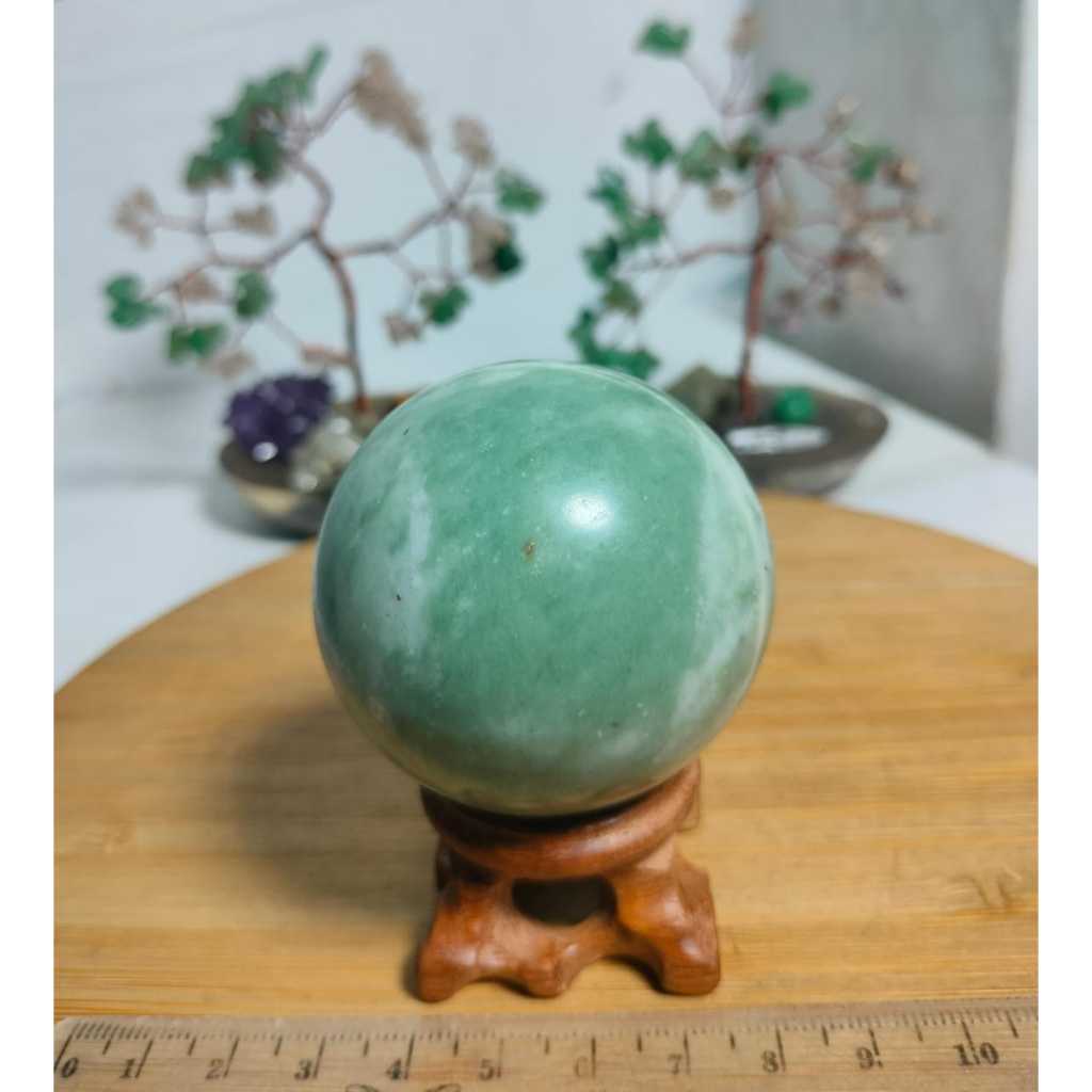 Jual Batu Green Mountain Jade Ball China Sphere Natural (4) | Shopee ...