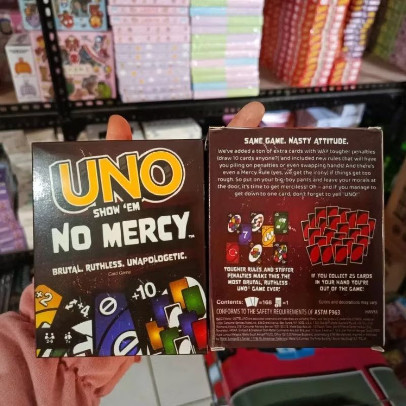 Jual Kartu U...NO No Mercy Kartu Mainan Keluarga Viral | Shopee Indonesia