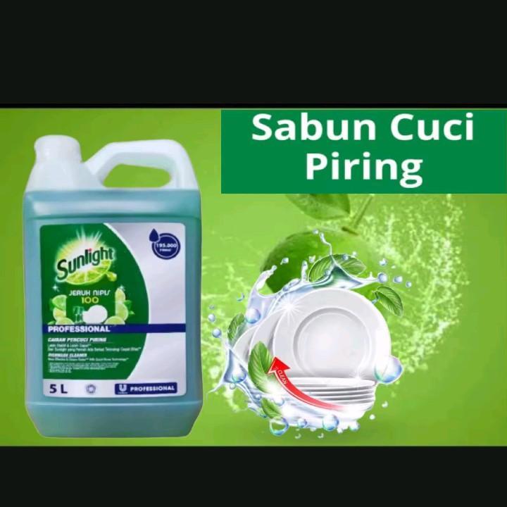 Jual Sunlight Sabun Cuci Piring Jerigen 4.5 Liter - Termurah & Efektif ...