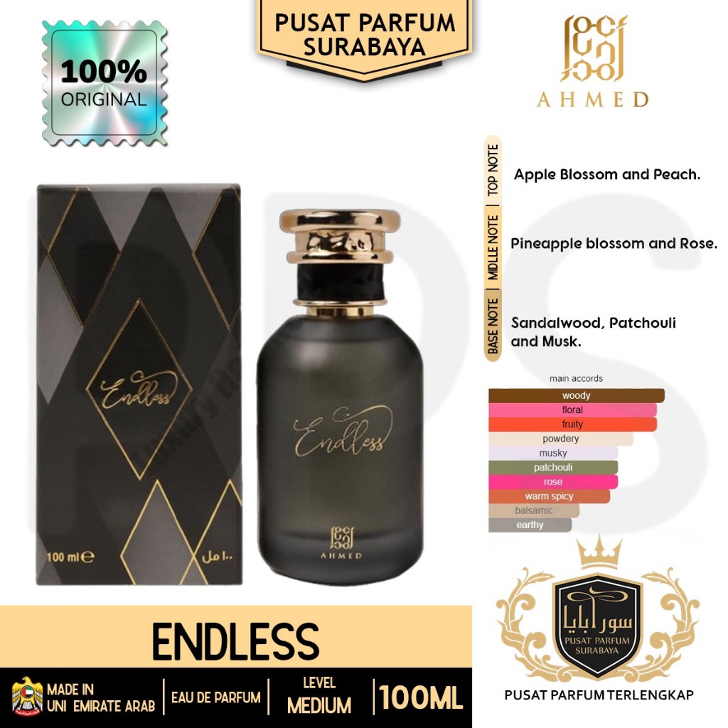 Jual Endless Ahmed Al Maghribi Premium Parfum Pria/Wanita/Unisex ...